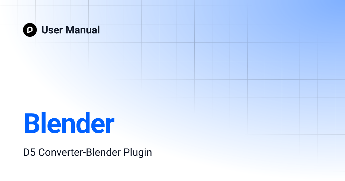 Blender | User Manual
